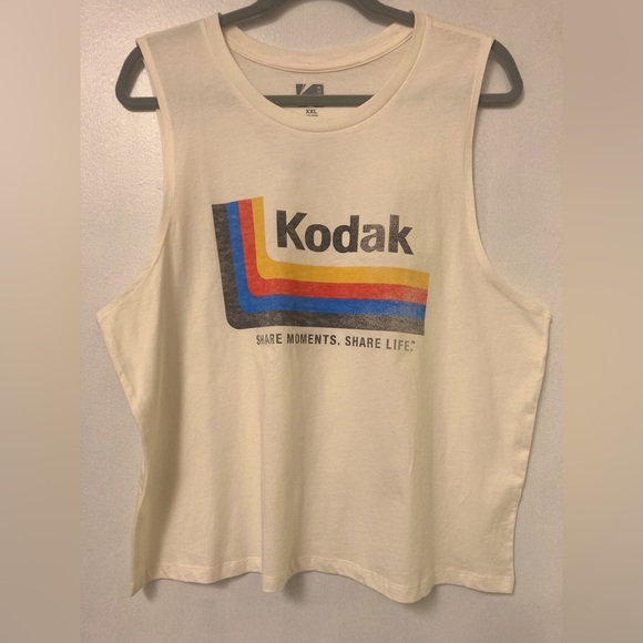 Kodak | Tops | Kodak Retro Muscle Shirt Unisex Xxl | Poshmark